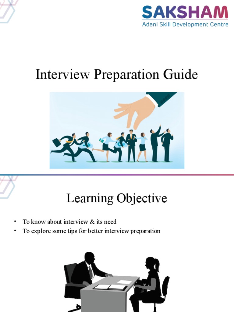 Interview Preparation Guide | PDF | Interview | Nonverbal Communication