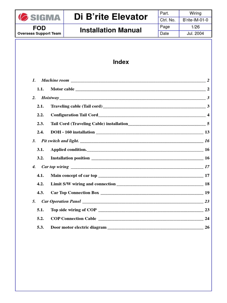 Installation Manual Wiring Guide | PDF | Electrical Wiring | Electrical ...