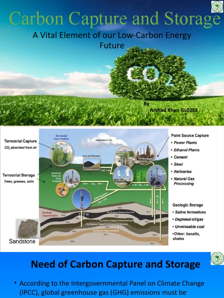 A Vital Element of Our Low-Carbon Energy Future: Carbon Capture and Storage | PDF | Carbon ...