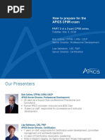 APICS CPIM Self-Study Resources: CPIM Exam Content Manual | PDF ...