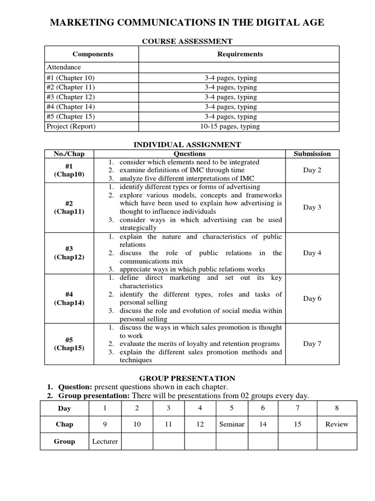 Study Plan Marketing | PDF | Marketing Communications | Market (Economics)