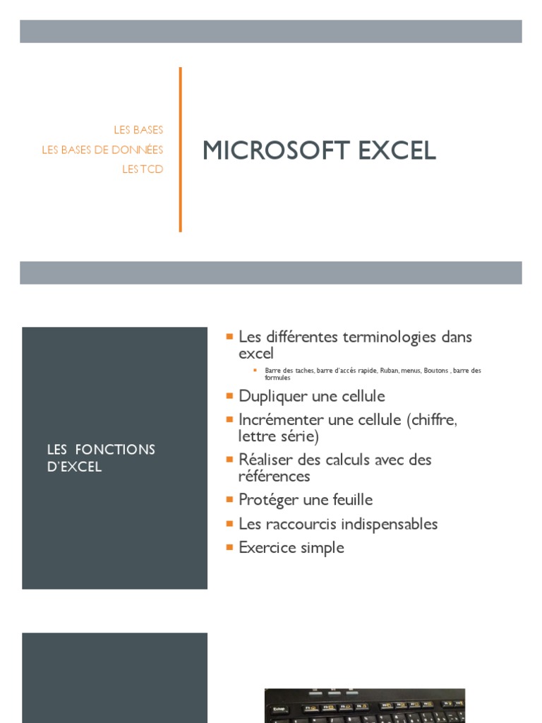 Formation sur les Tableaux Croisés Dynamiques | PDF | Microsoft Excel | Informatique