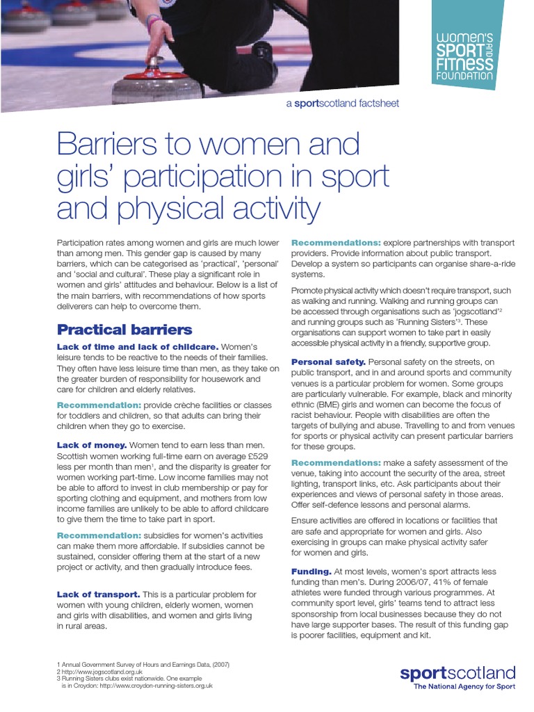 Women In Sport Pdf Homosexuality Sports