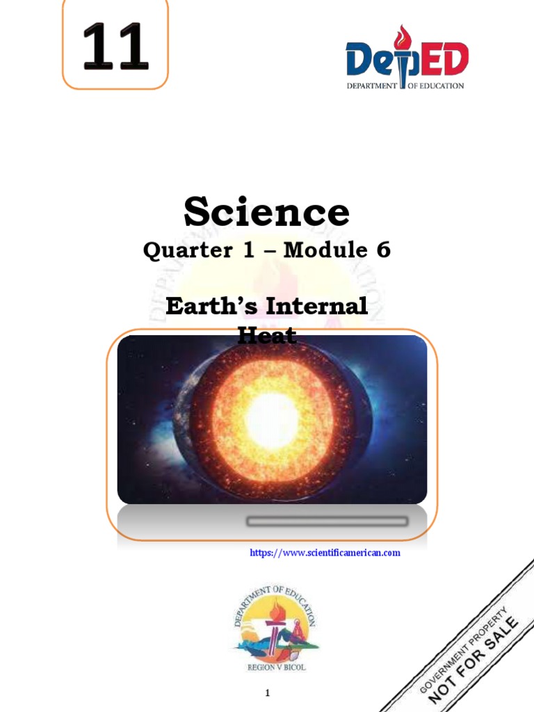 6 Core Subject Science 11 Earth - Life Science Q1 Module 6 | PDF ...