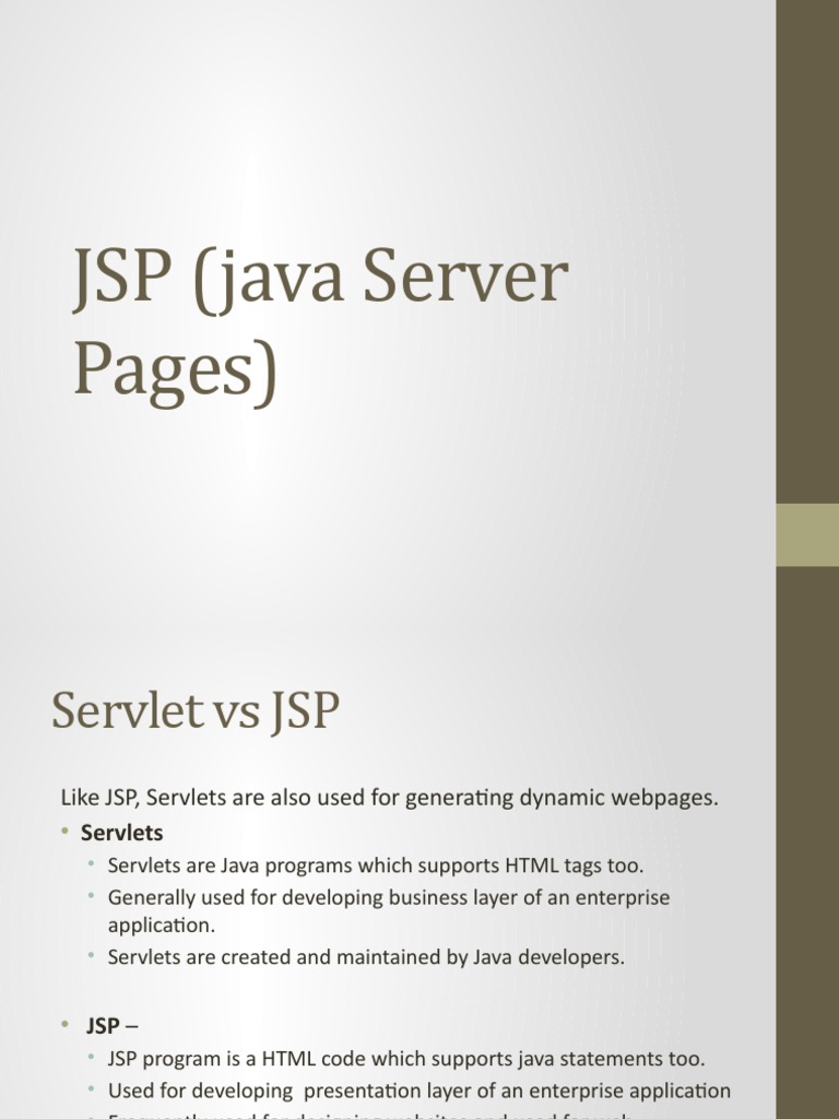 31-Module 7 - JSP - JSP Tags and Expressions-01-Apr-2019Reference ...