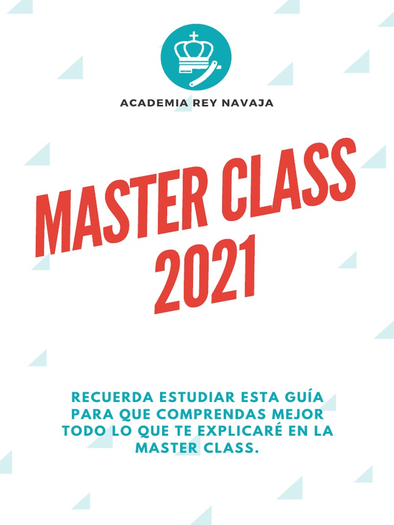 Guia de Pre-Entrenamiento-master Class | PDF