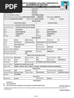 Hostel Admission Form | PDF