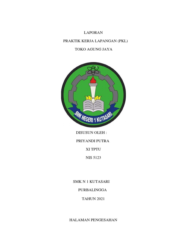 TPTU LaporanPKL PriyandiPutra | PDF | Karier & Perkembangan