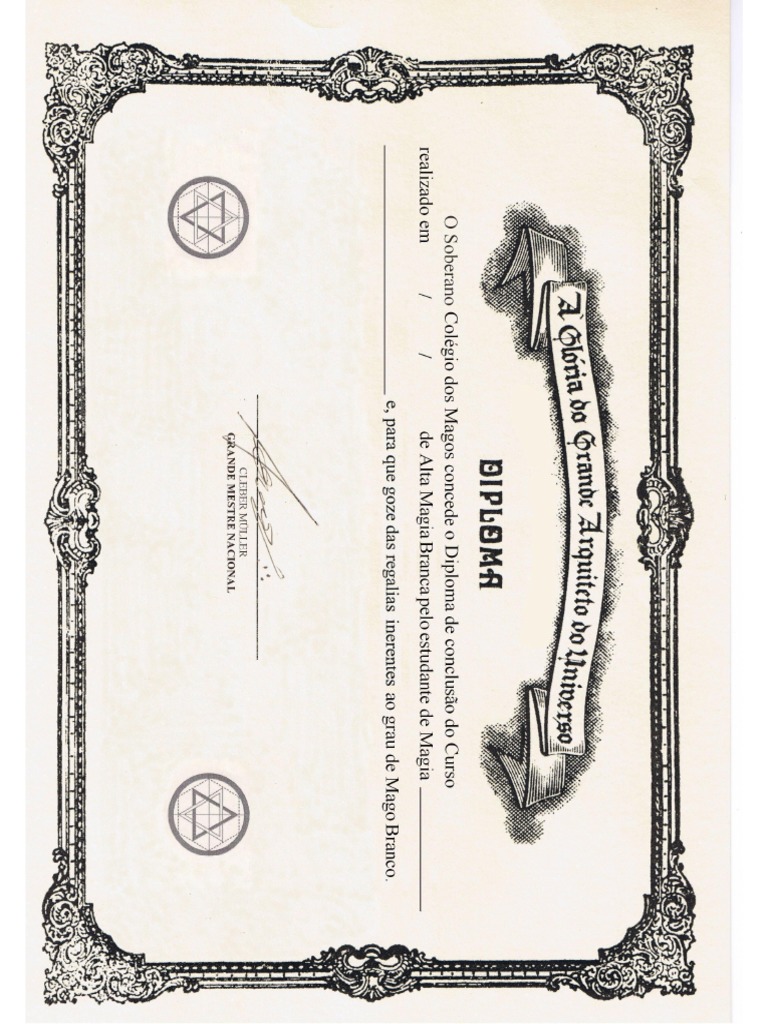 Alta Magia Branca 08 - Soberano Colégio Dos Magos | PDF