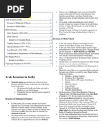 Medieval History Short Notes by Parmar Sir | PDF