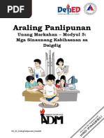 Q2 - WS - AP8 - Lesson 1 - Week 1 | PDF