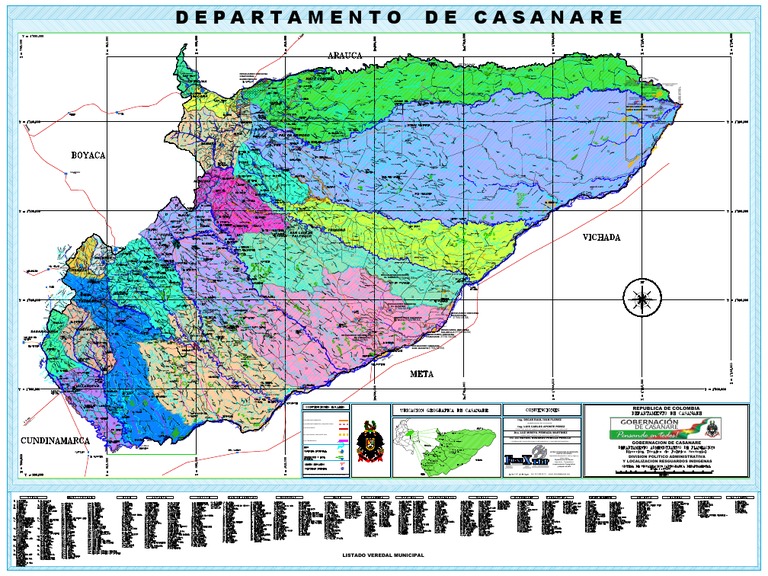 Division Politica Casanare | PDF