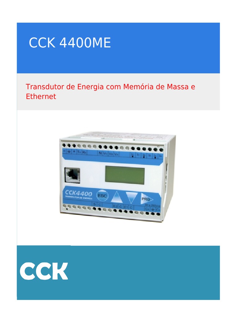 CCK 4400 Me | PDF | Engenharia Elétrica | Quantidade