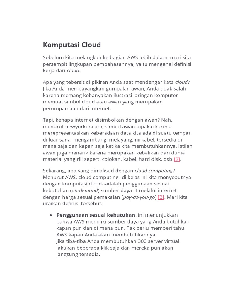 AWS Basic | PDF | Komputer