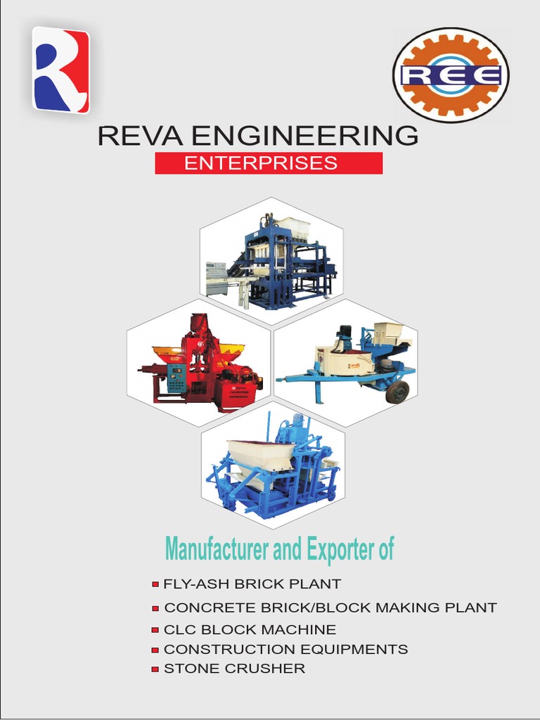 Reva Engineering Enterprise - Catalogue | PDF | Brick | Engines