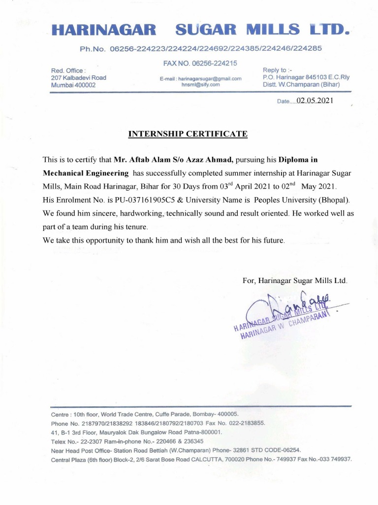 HSM Certificate Aftab | PDF