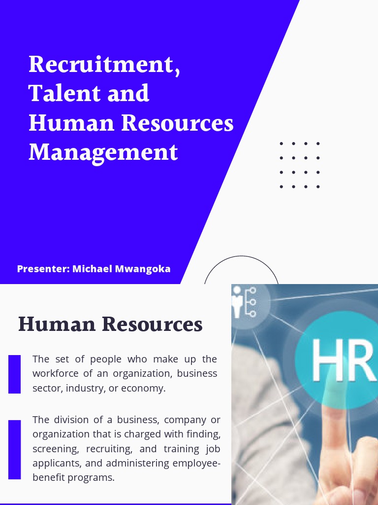 Recruitment Talent And Human Resources Management Pdf Recruitment