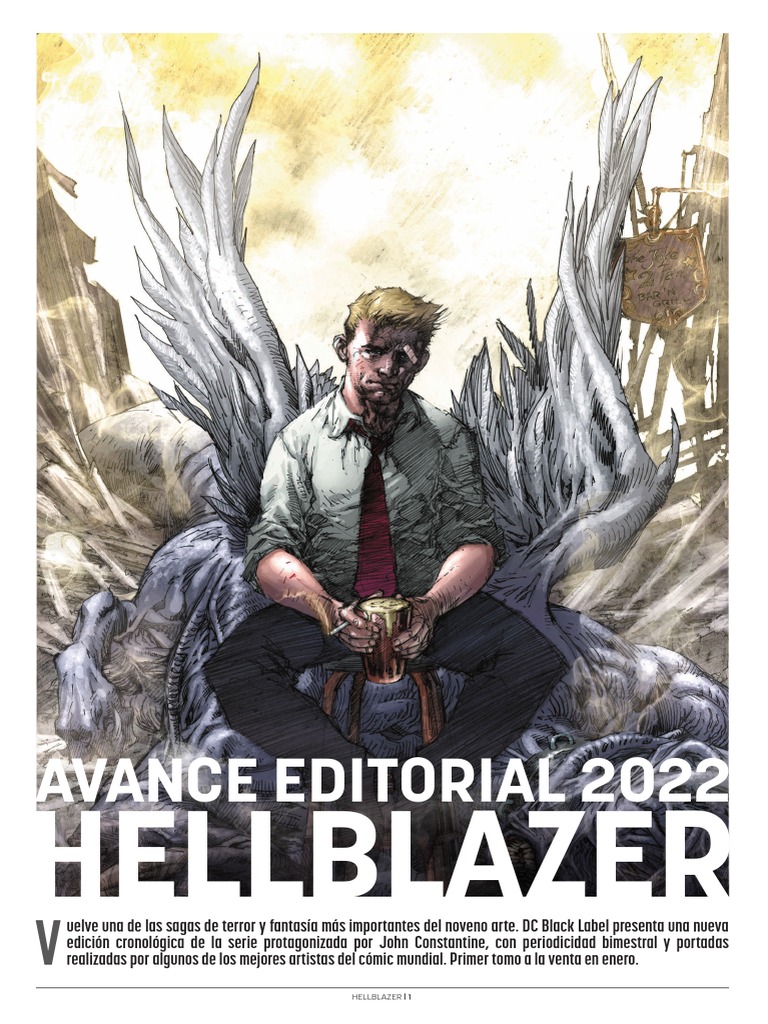 Avance Editorial HELLBLAZER 2022 | PDF | Cómics | Creadores de cómics