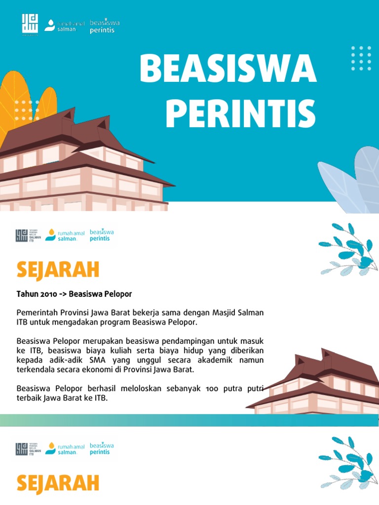 Konten Beasiswa Perintis 2022 | PDF