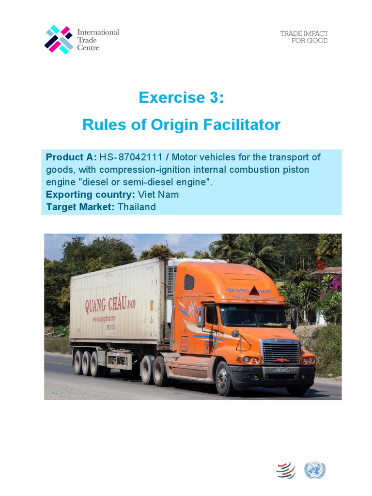 Rules of Origin for Vietnam Exports | PDF | Asean Free Trade Area ...