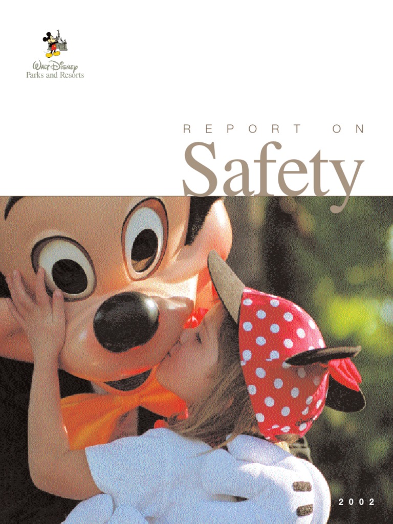 Disney Emergency Plan | PDF | Safety | Foods