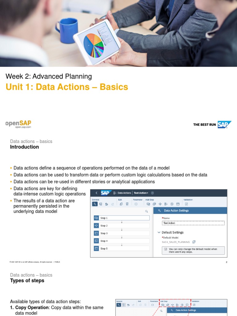 OpenSAP Sac4 Week 2 All Slides | PDF | Specification (Technical Standard) | Variable (Computer ...