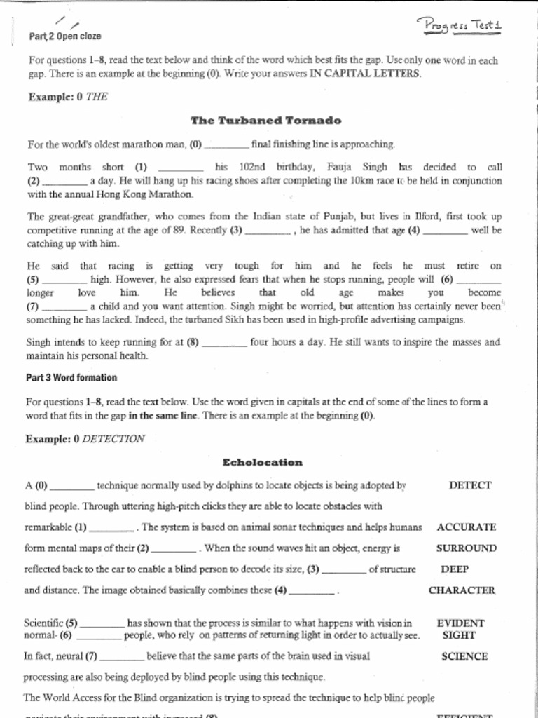 C1 - Exam Practice | PDF