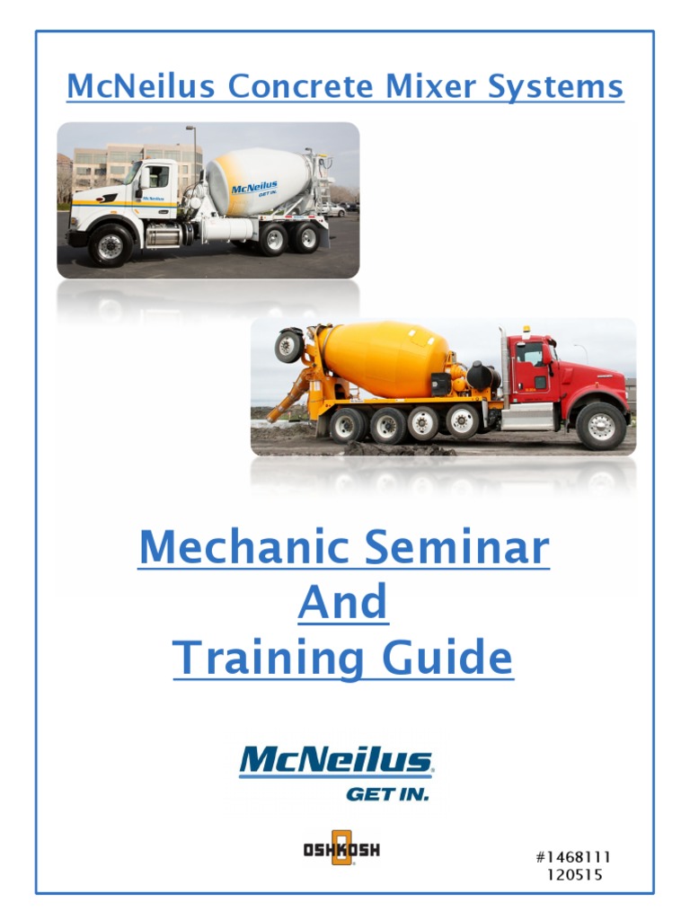 Mixer Systems Mech and TRNG Guide 120515 | PDF | Pump | Valve