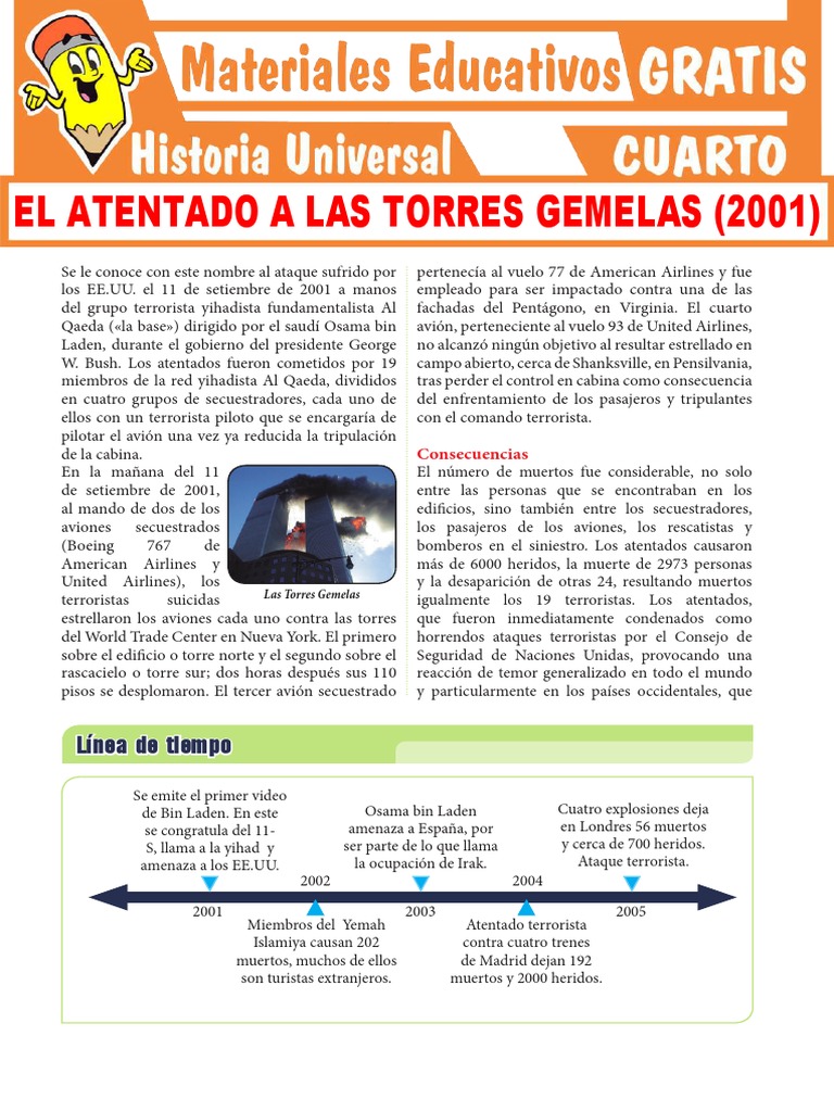 Atentados del 11-S: Impacto y Consecuencias | PDF | Ataques del 11 de ...
