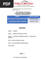 Report Hirarc - Case Study 2 | PDF | Risk Assessment | Risk