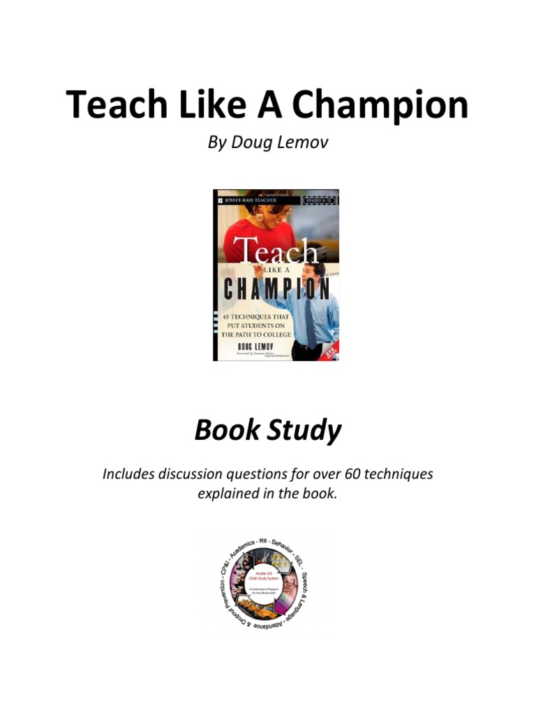 Teach Like A Champion | PDF | Lesson Plan | Question