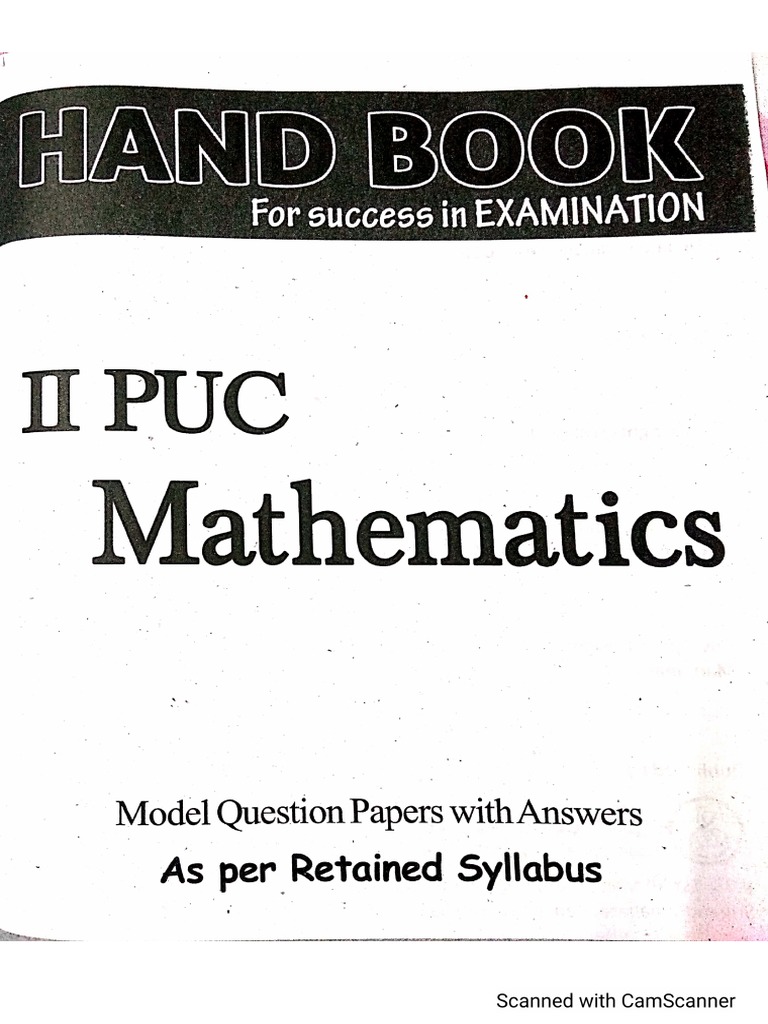 Mathematics Handbook | PDF