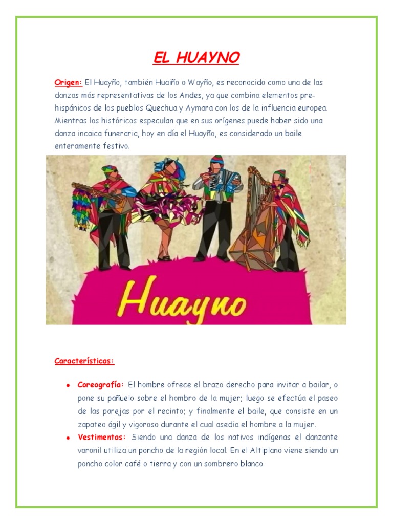 El Huayno. | PDF