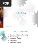 Fundamentals Of Metal Casting Pdf Casting Metalworking Casting