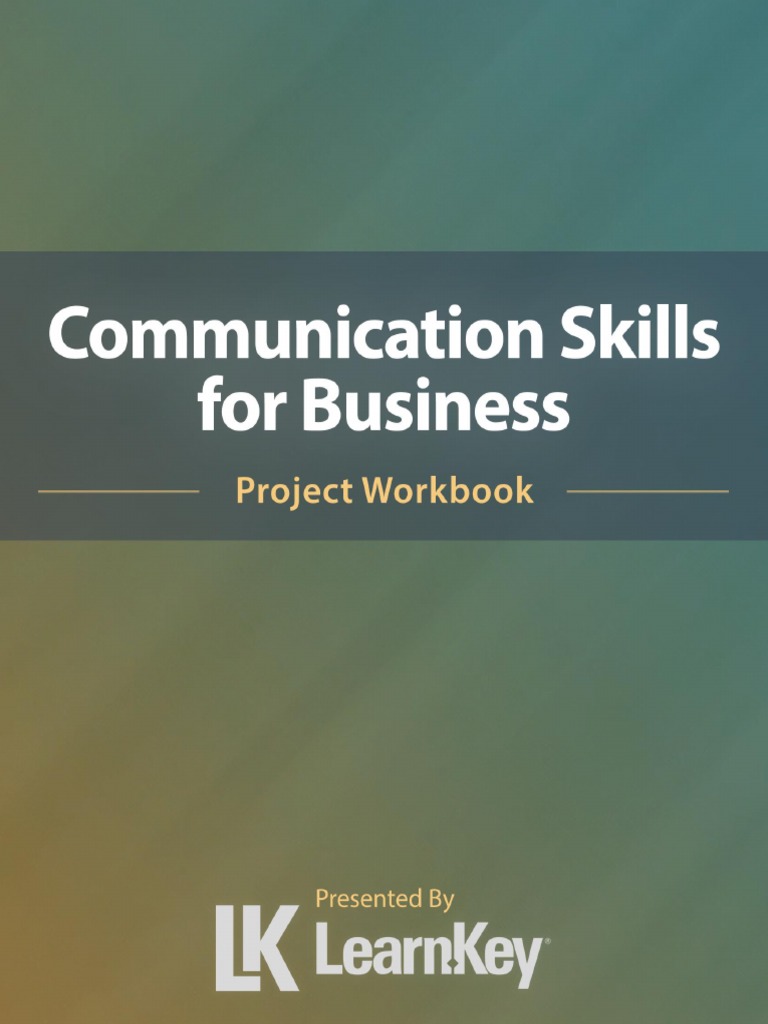 Communication Skills For Business (CSB) Student Workbook | PDF ...