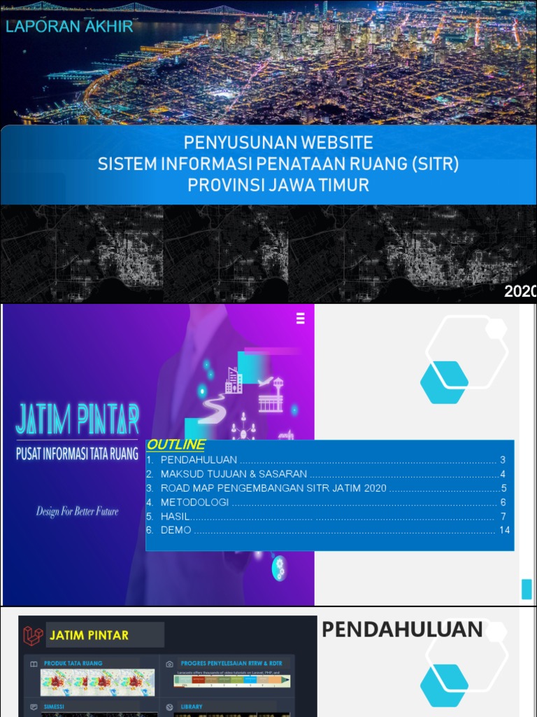 WebGIS Tata Ruang Jatim | PDF
