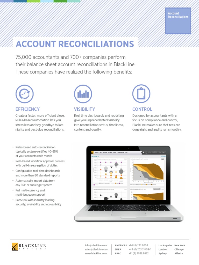 BlackLine: Streamline Account Recs | PDF | Enterprise Resource Planning ...