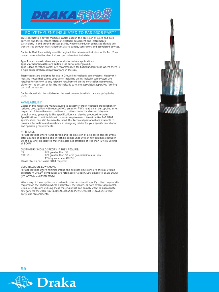 Draka Medium Cables | PDF | Wire | Blue