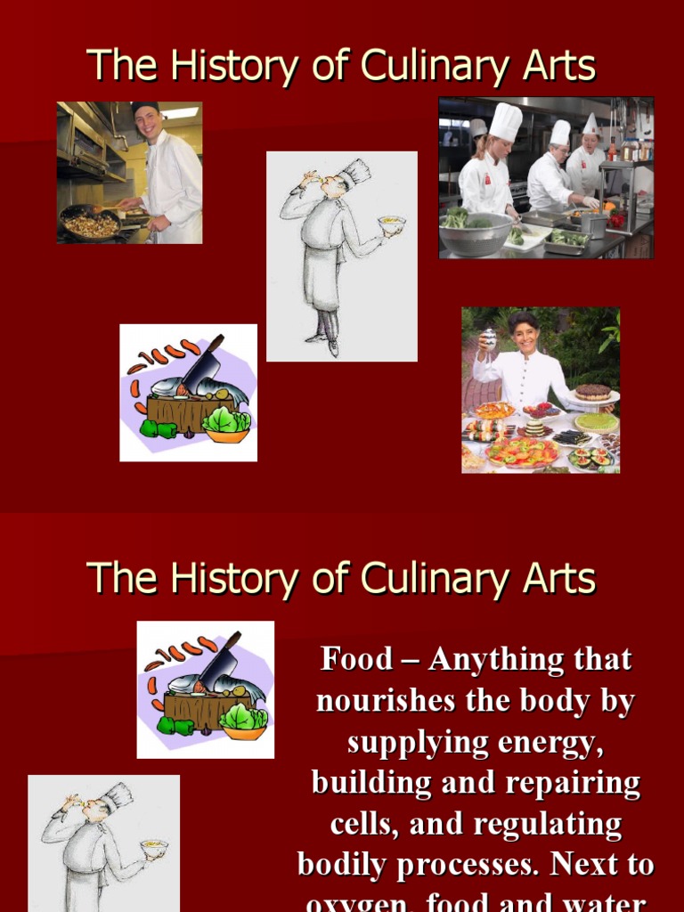 The History of Culinary Arts | PDF | Sauce | Foods