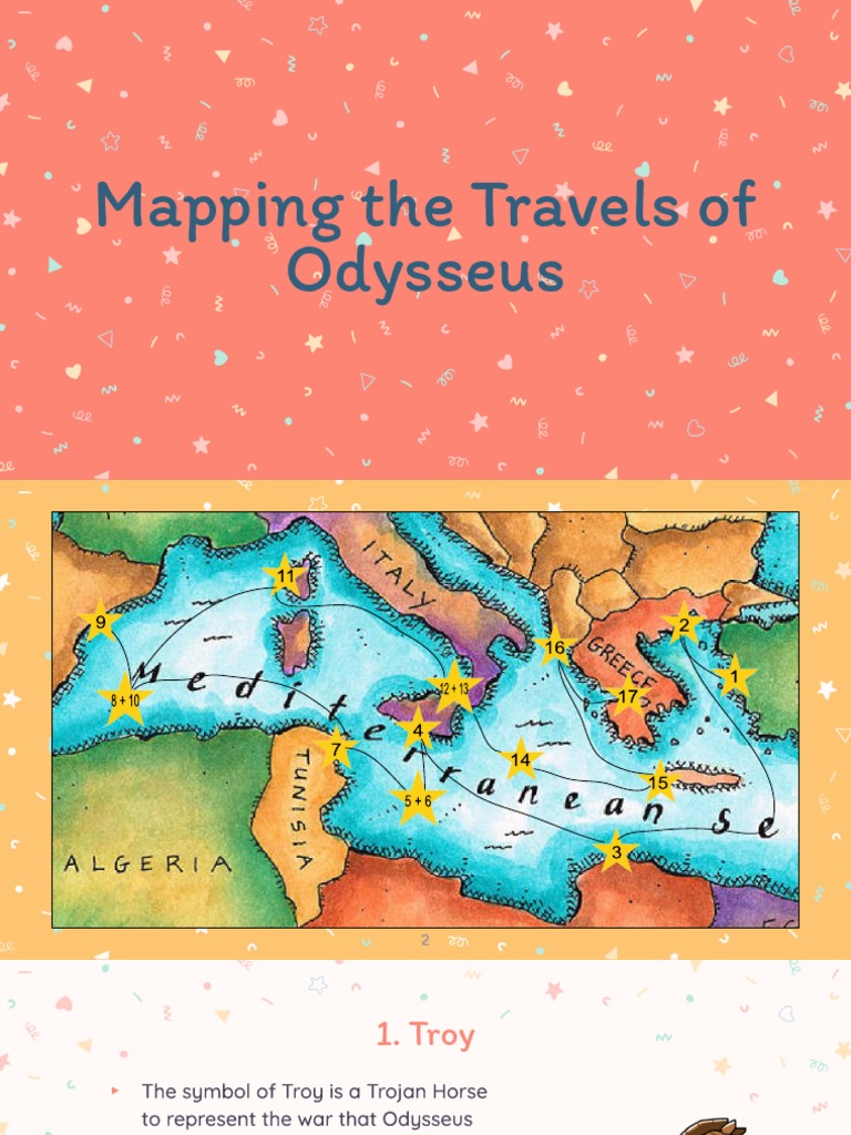 Map of Odysseus' Journey Locations | PDF