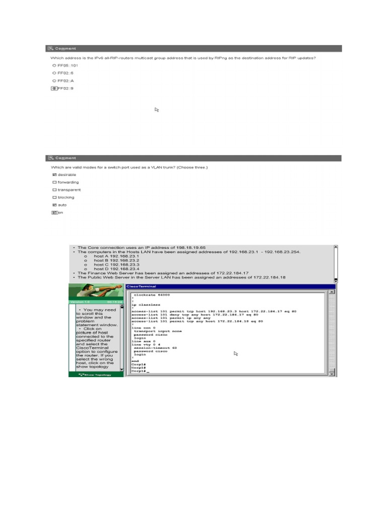 CCNA New | PDF | Teaching Methods & Materials | Computers