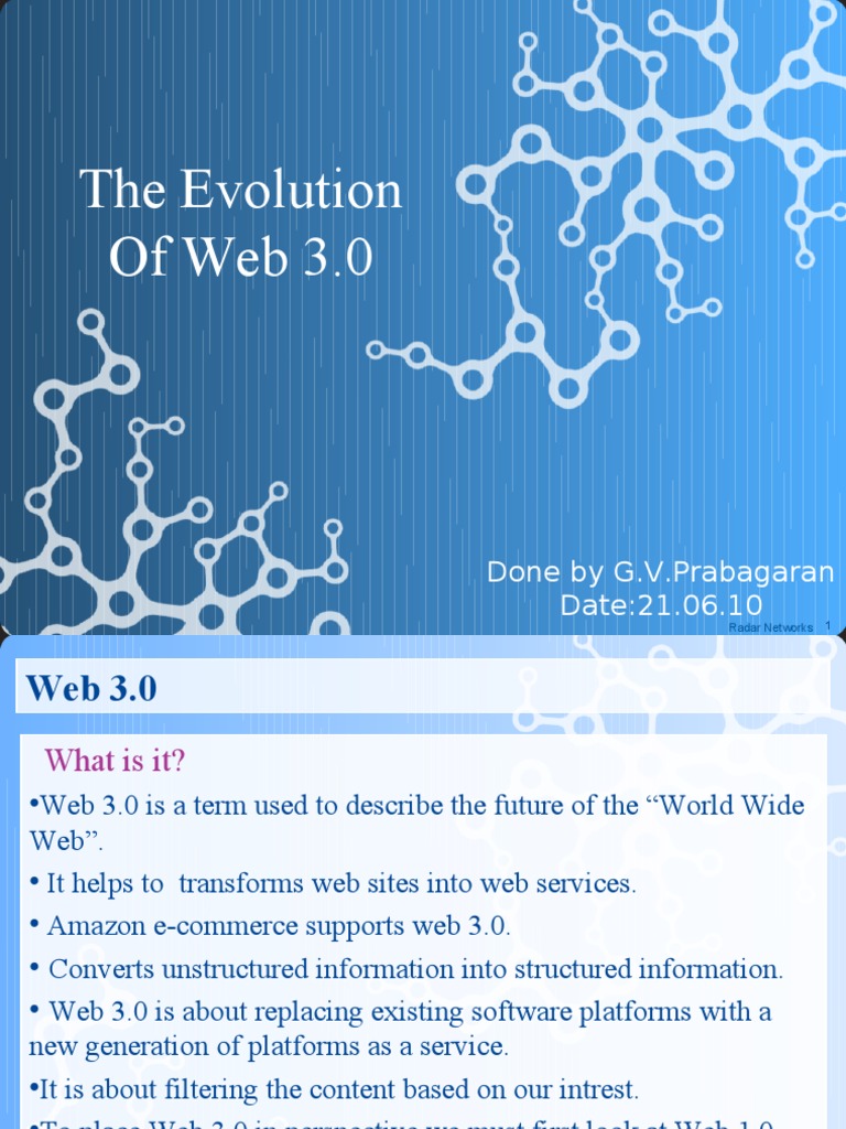 Web 3.0 | PDF | Semantic Web | Web 2.0