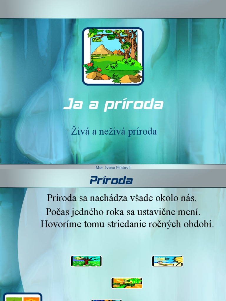 Ziva A Neziva Priroda | PDF