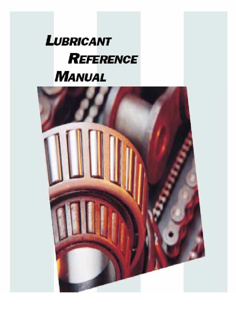 Lubricant Reference Manual | PDF | Lubricant | Friction