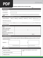 Standing Order 2020 | PDF | Payments | Banks