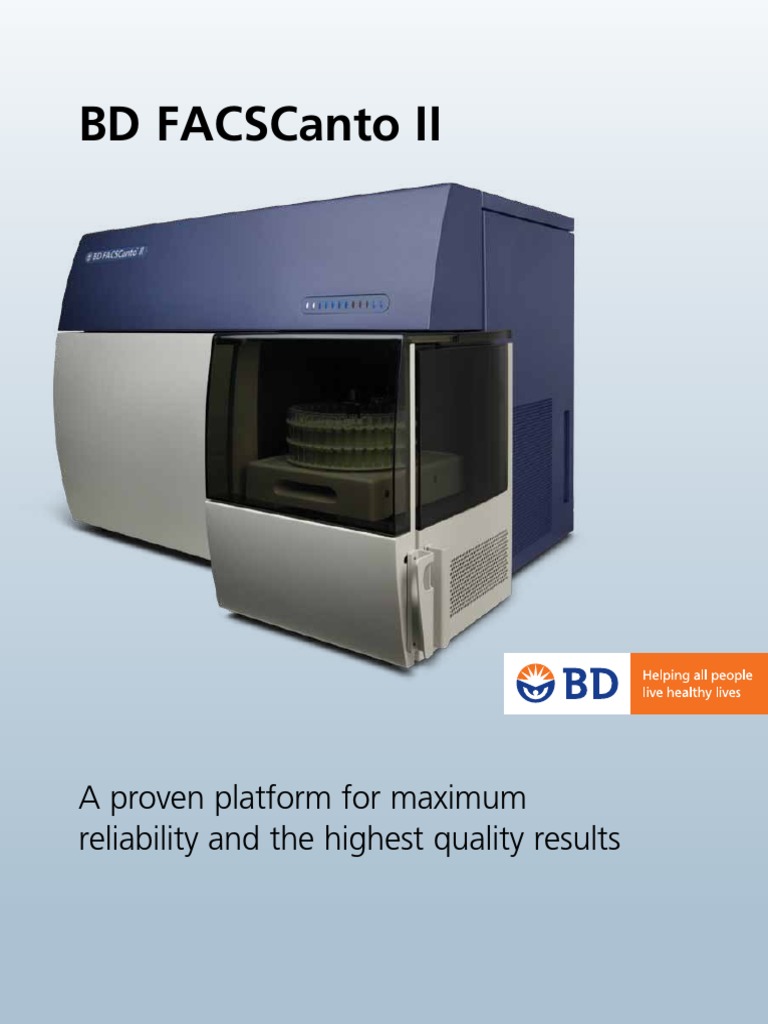 BDB - BD FACSCanto II Flow Cytometer BR - TR | PDF | Flow Cytometry ...