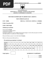 Ftese Per Mbledhje Prindore | PDF