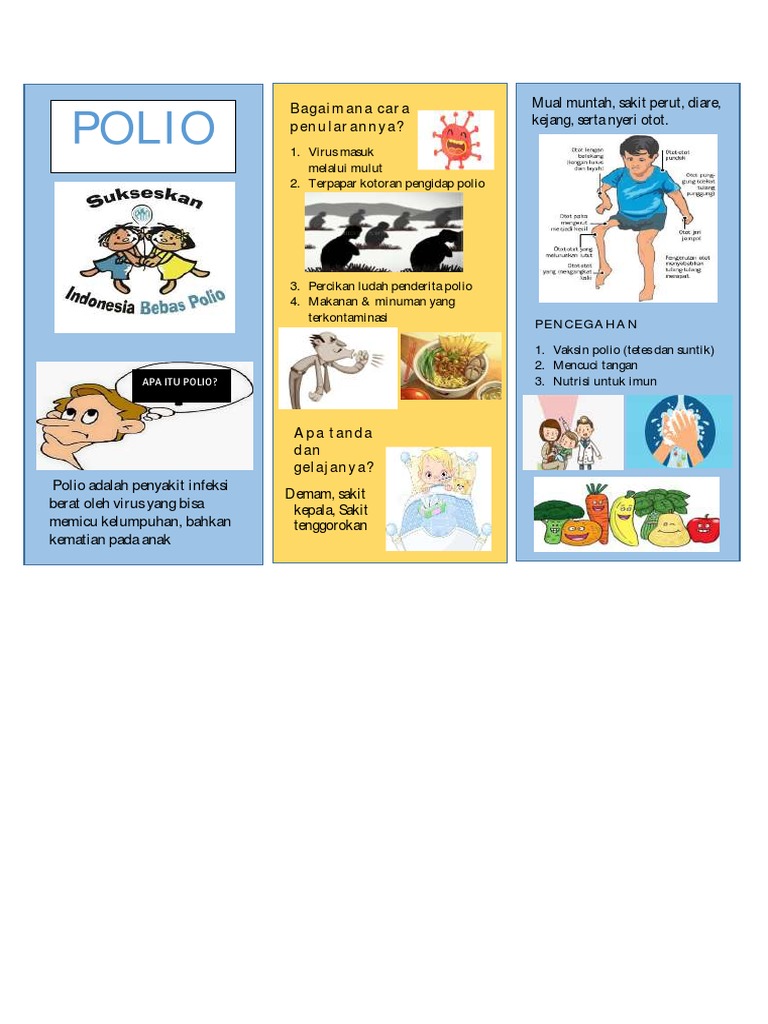 Leaflet POLIO | PDF