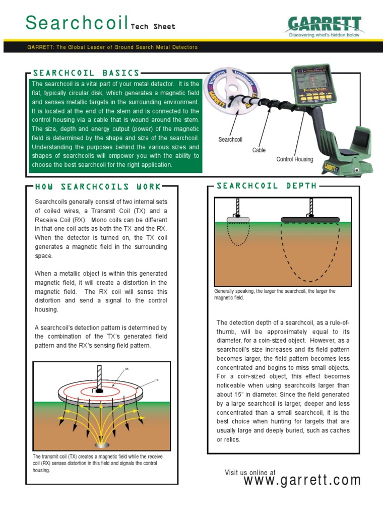 Garrett | PDF | Metal Detector | Electromagnetism