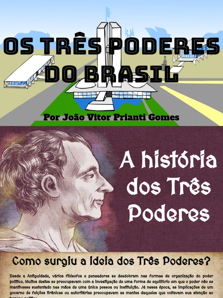 Os Três Poderes Do Brasil | PDF | Administração pública | Separação de ...